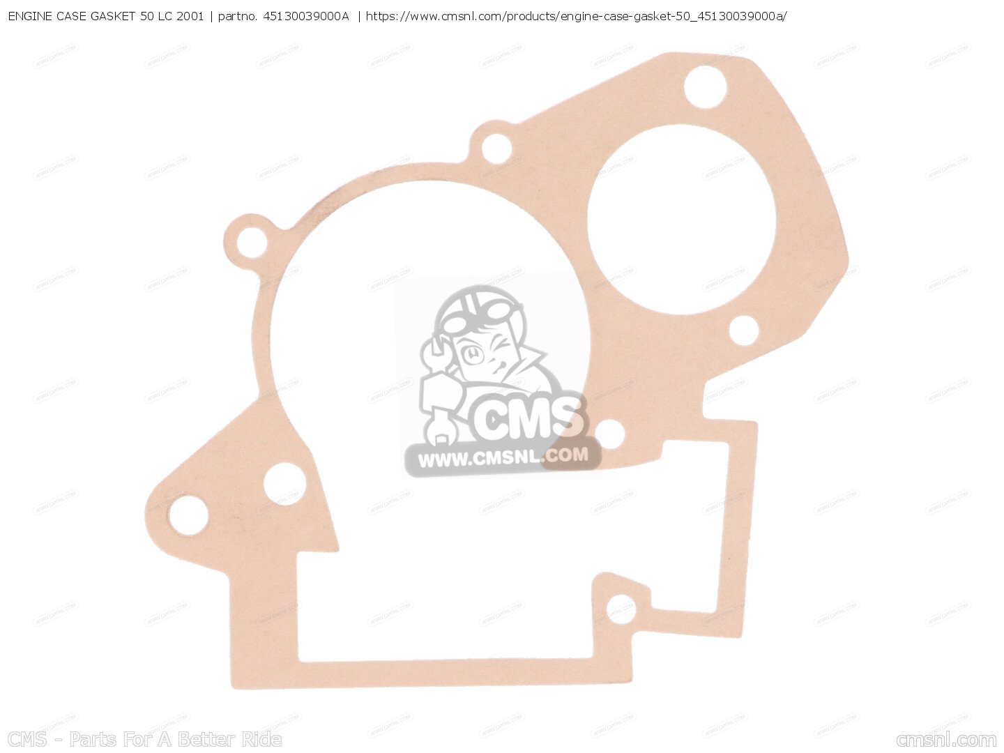 45130039000A: ENGINE CASE GASKET 50 LC 2001 Husqvarna - buy the ...