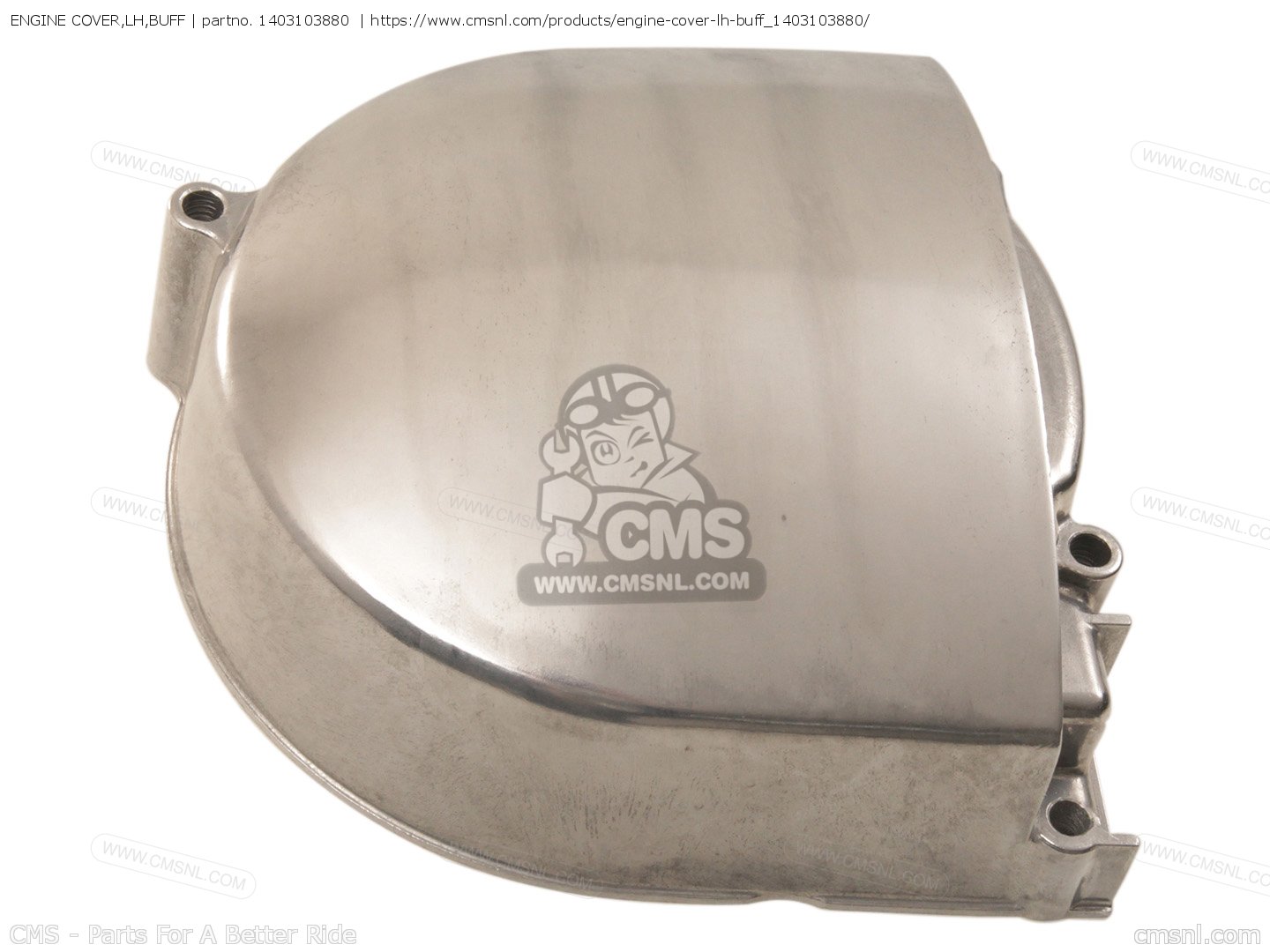 1403103880: ENGINE COVER,LH,BUFF Kawasaki - buy the 14031-038-80 at CMSNL