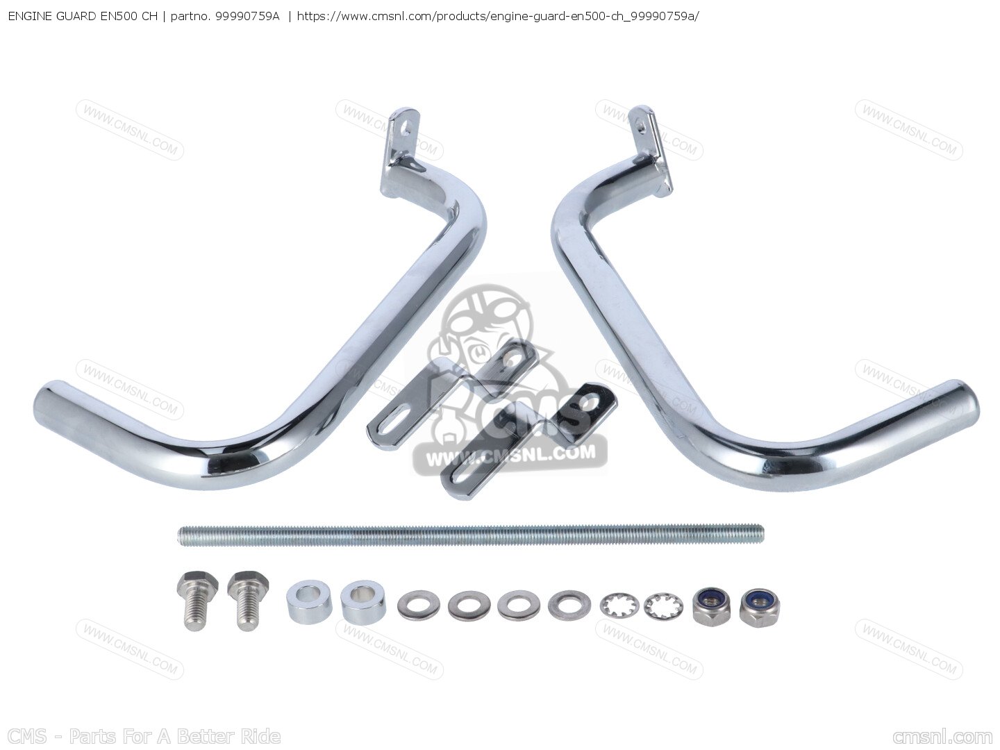 99990759A: Engine Guard En500 Ch Kawasaki - buy the 99990759A at CMSNL