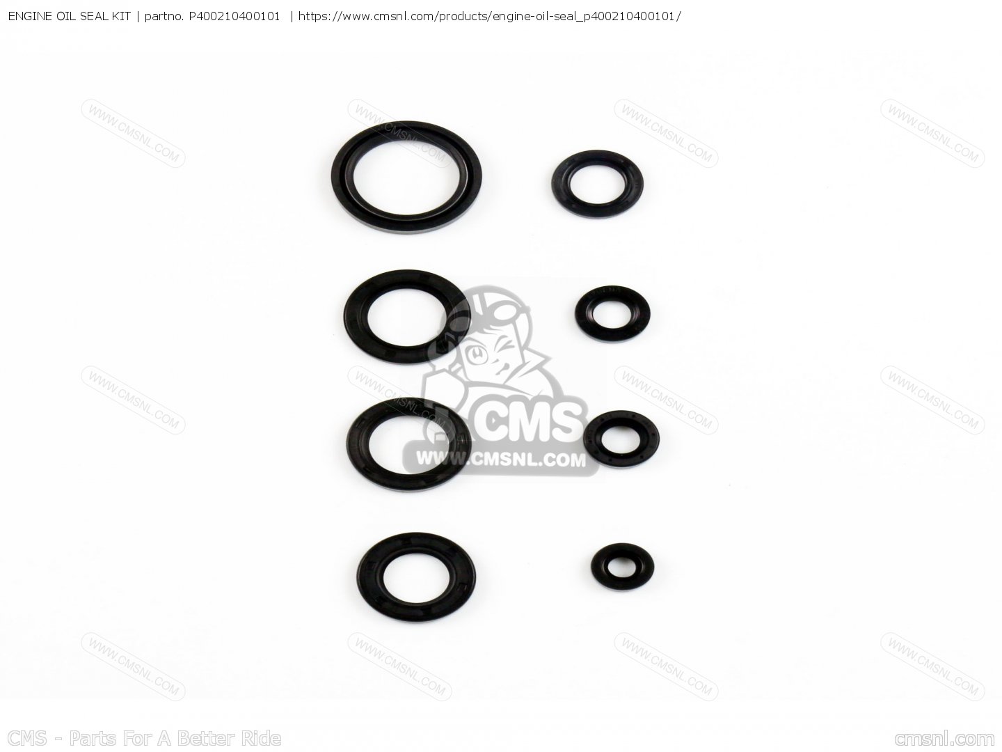 P400210400101: ENGINE OIL SEAL KIT Athena - buy the P400210400101 at CMSNL