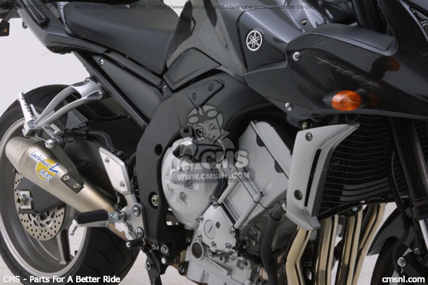 67795: Engine Protector, Fz1/ Fazer 06-08 Daytona - buy the 67795 at CMSNL