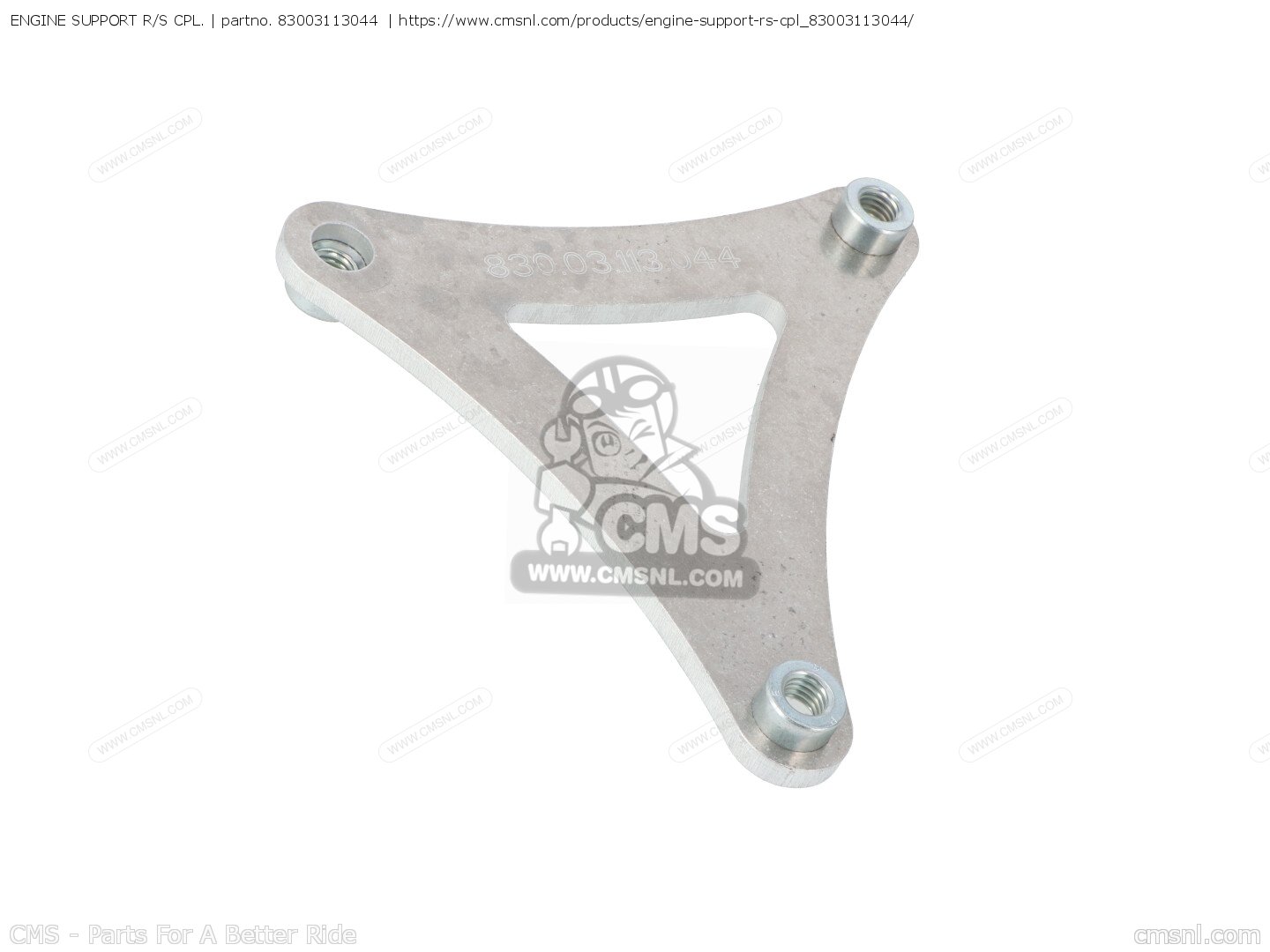 83003113044: ENGINE SUPPORT R/S CPL. KTM - buy the 83003113044 at CMSNL