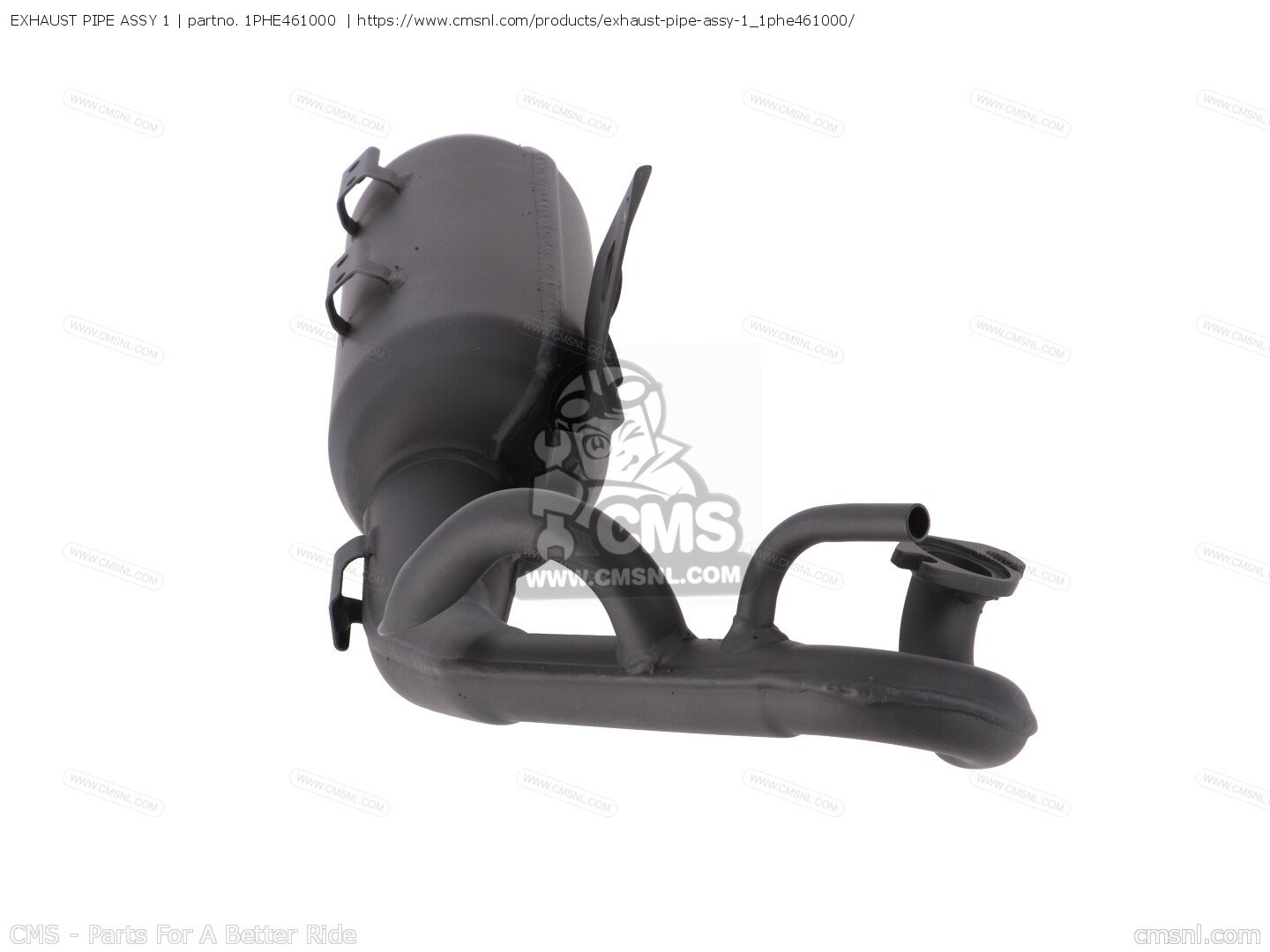 EXHAUST PIPE ASSY 1 for Yamaha - order at CMSNL