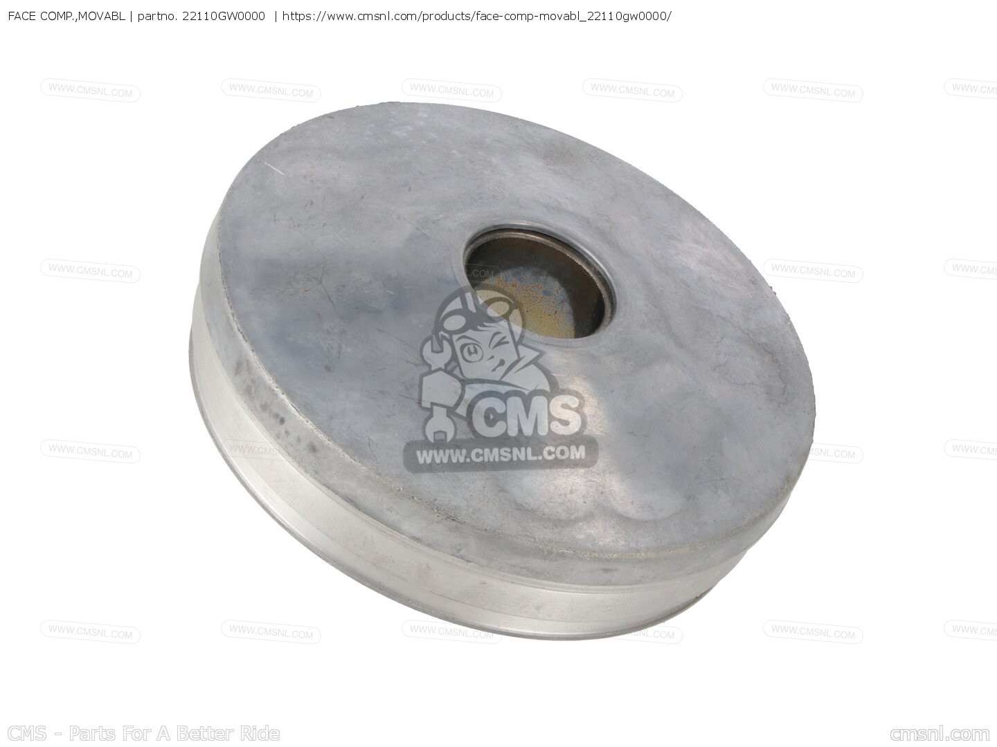 FACE COMP.,MOVABL for Honda - order at CMSNL