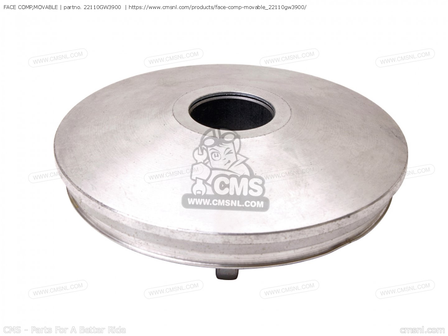 22110GW3900: FACE COMP,MOVABLE Honda - buy the 22110-GW3-900 at CMSNL