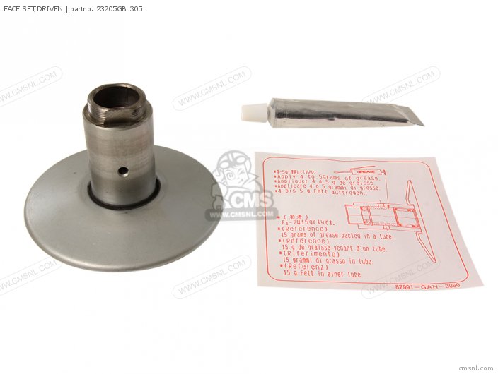 23205GBL305: FACE SET,DRIVEN Honda - buy the 23205-GBL-305 at CMSNL