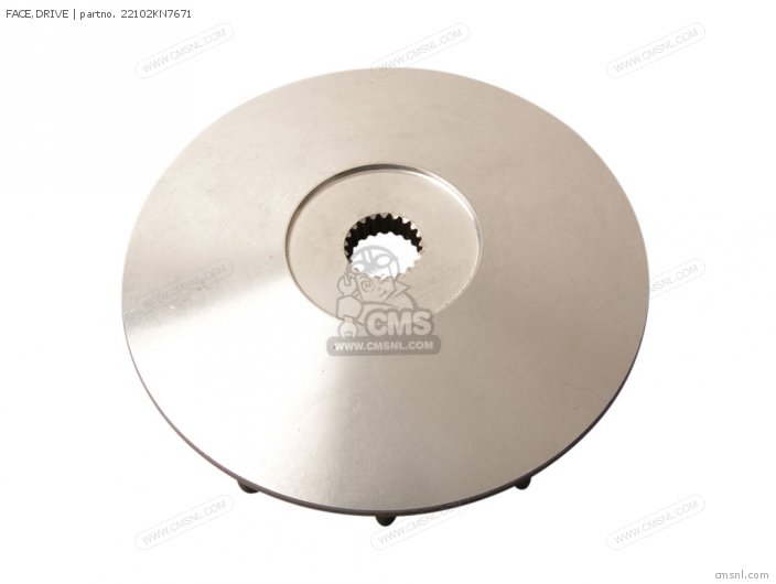 22102KN7671: Face,drive Honda - buy the 22102-KN7-671 at CMSNL