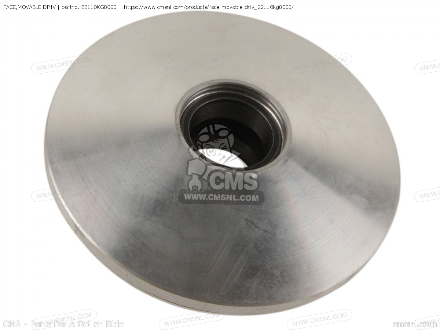 22110KG8000: FACE,MOVABLE DRIV Honda - buy the 22110-KG8-000 at CMSNL