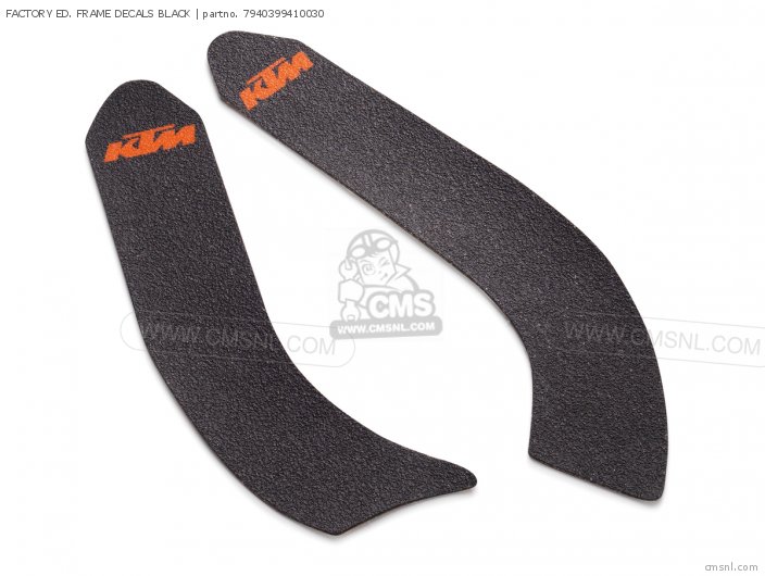 7940399410030: Factory Ed. Frame Decals Black Ktm - buy the ...