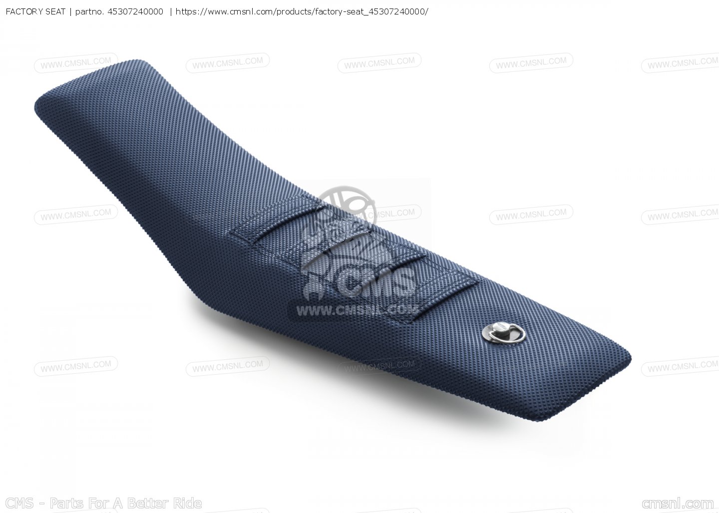 45307240000: Factory Seat Ktm - buy the 45307240000 at CMSNL