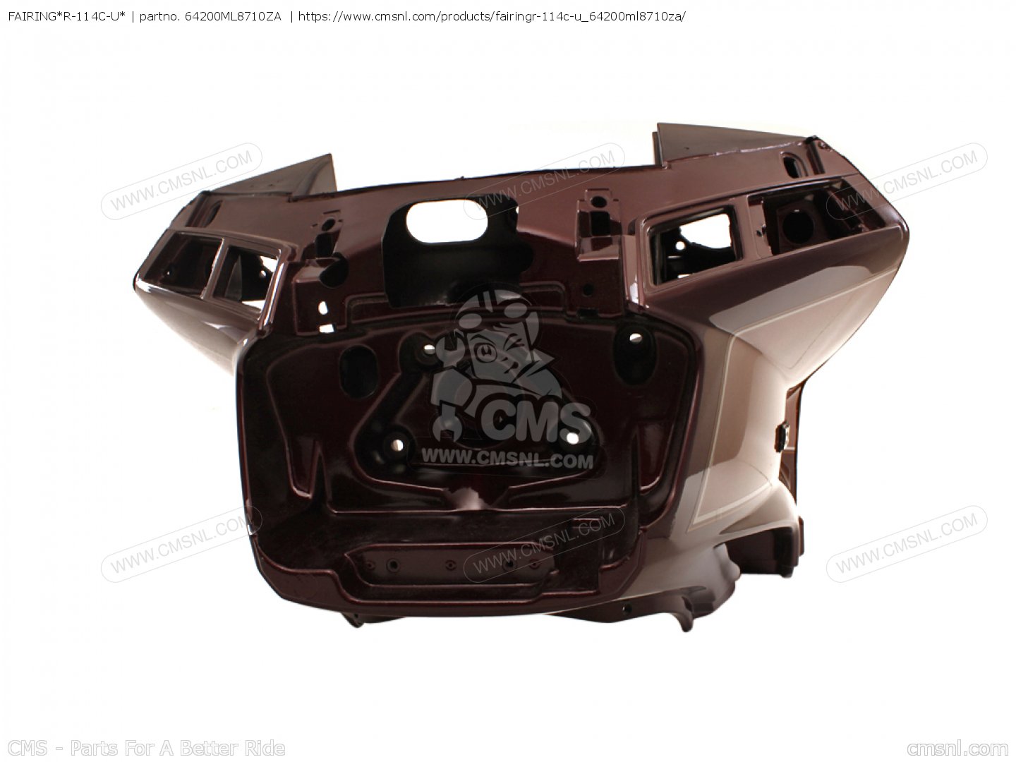 64200ML8710ZA: Fairing*r-114c-u* Honda - buy the 64200-ML8-710ZA at CMSNL