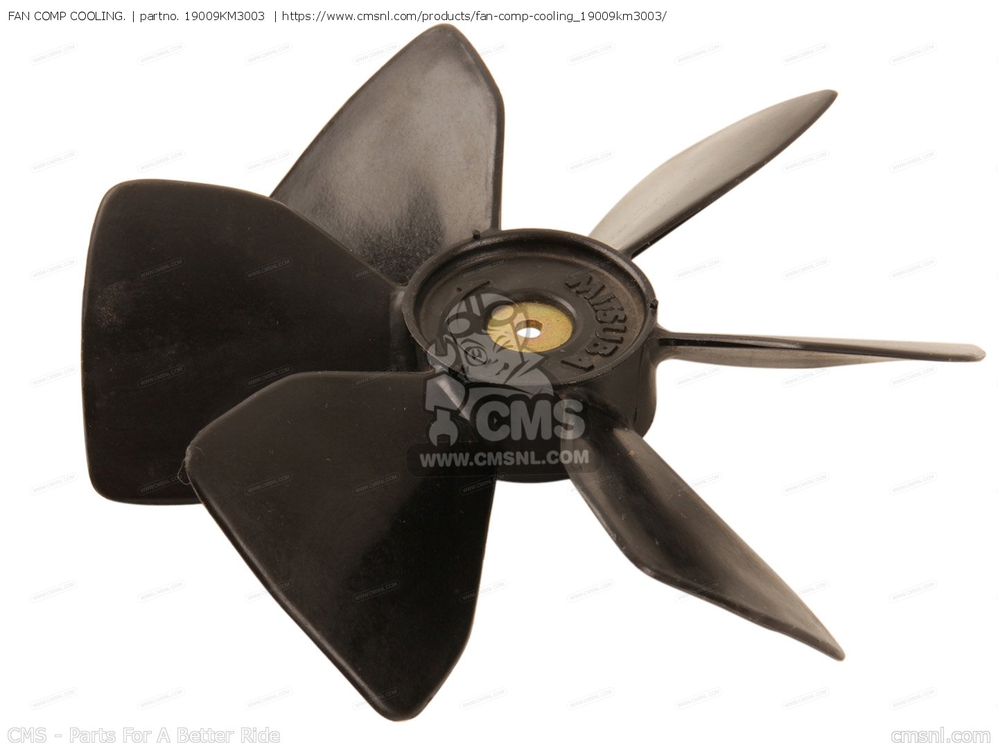 19009KM3003: Fan Comp Cooling. Honda - buy the 19009-KM3-003 at CMSNL