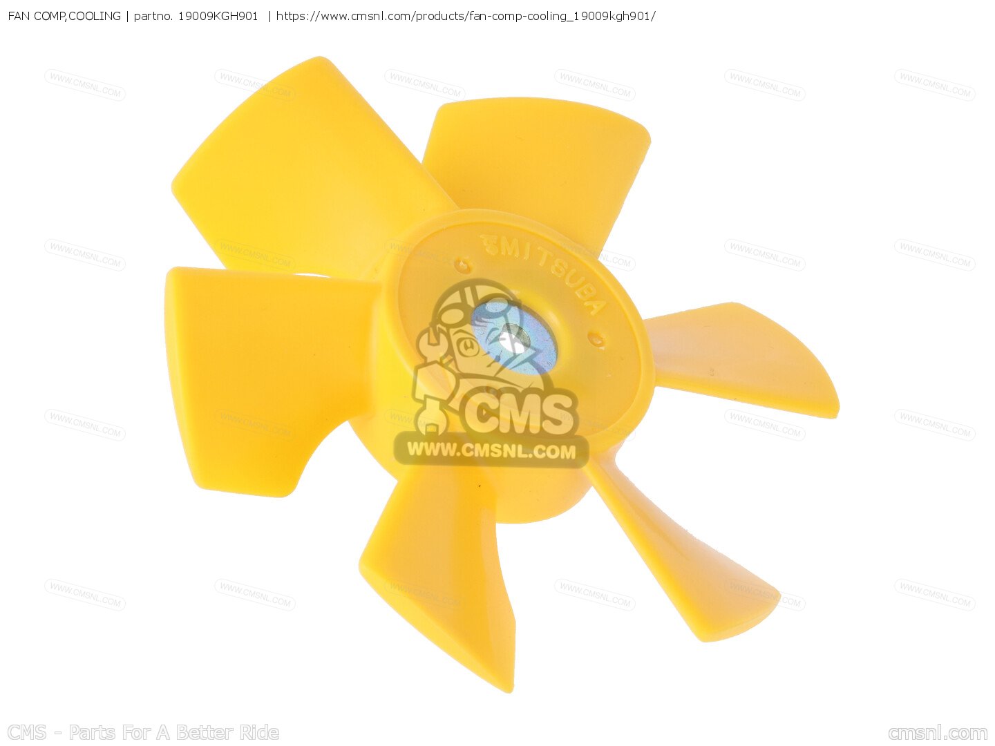 19009KGH901: FAN COMP,COOLING Honda - buy the 19009-KGH-901 at CMSNL