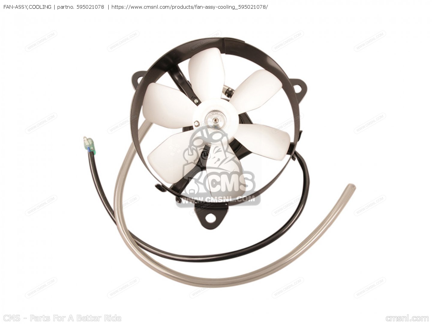 595021078: FAN-ASSY,COOLING Kawasaki - buy the 59502-1078 at CMSNL