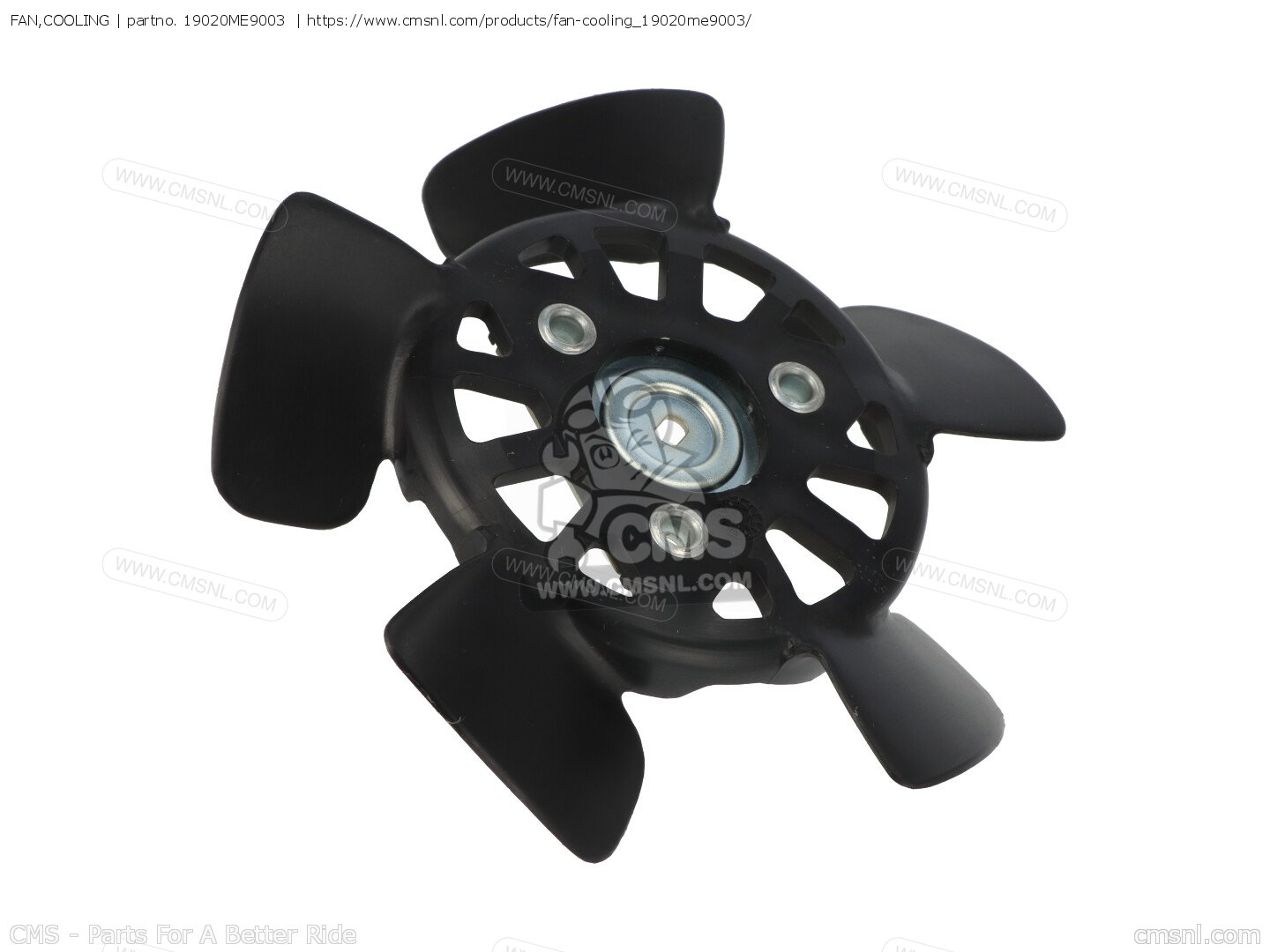19020ME9003: FAN,COOLING Honda - buy the 19020-ME9-003 at CMSNL