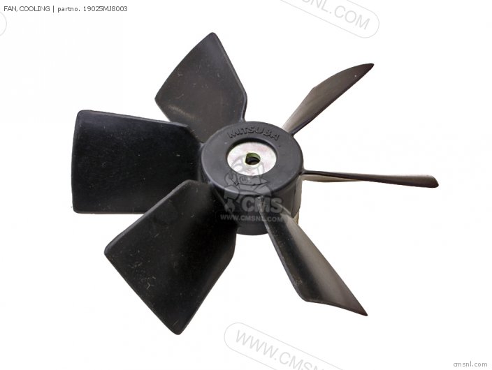 19025MJ8003: FAN,COOLING Honda - buy the 19025-MJ8-003 at CMSNL