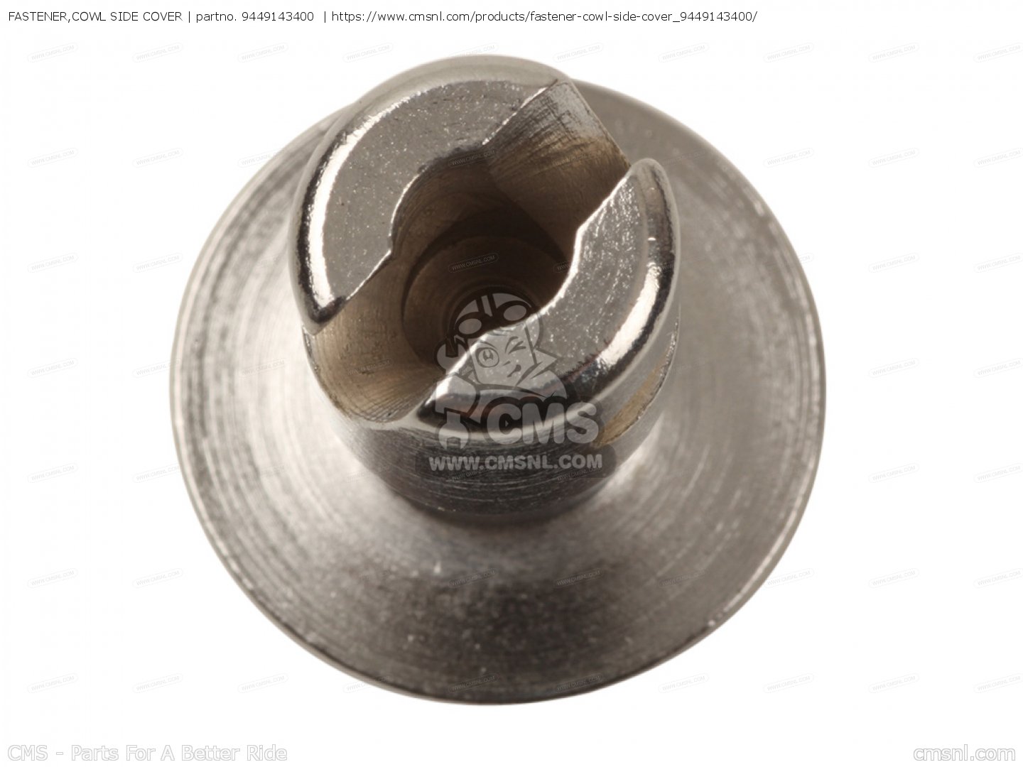9449143400: Fastener,cowl Side Cover Suzuki - buy the 94491-43400 at CMSNL