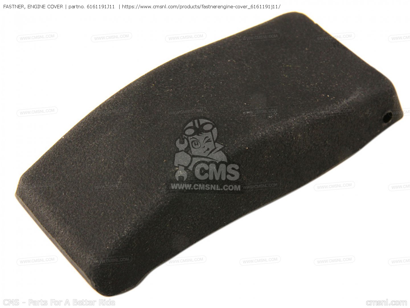 6161191J11: Fastner, Engine Cover Suzuki - buy the 61611-91J11 at CMSNL