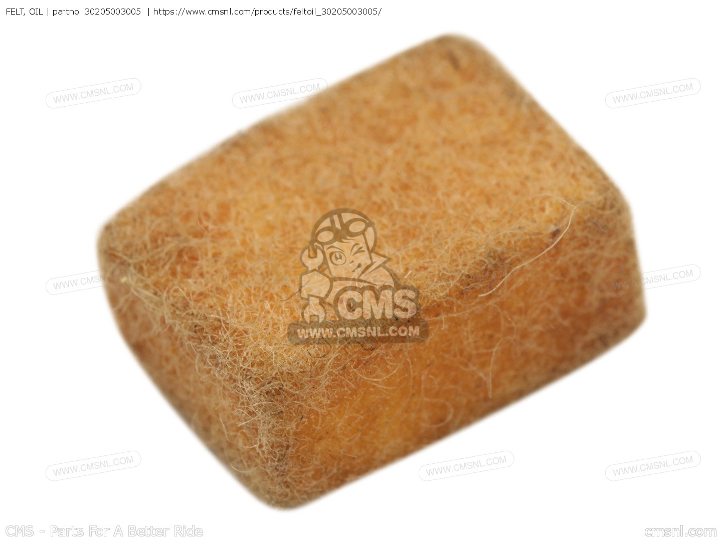 30205003005: FELT, OIL Honda - buy the 30205-003-005 at CMSNL