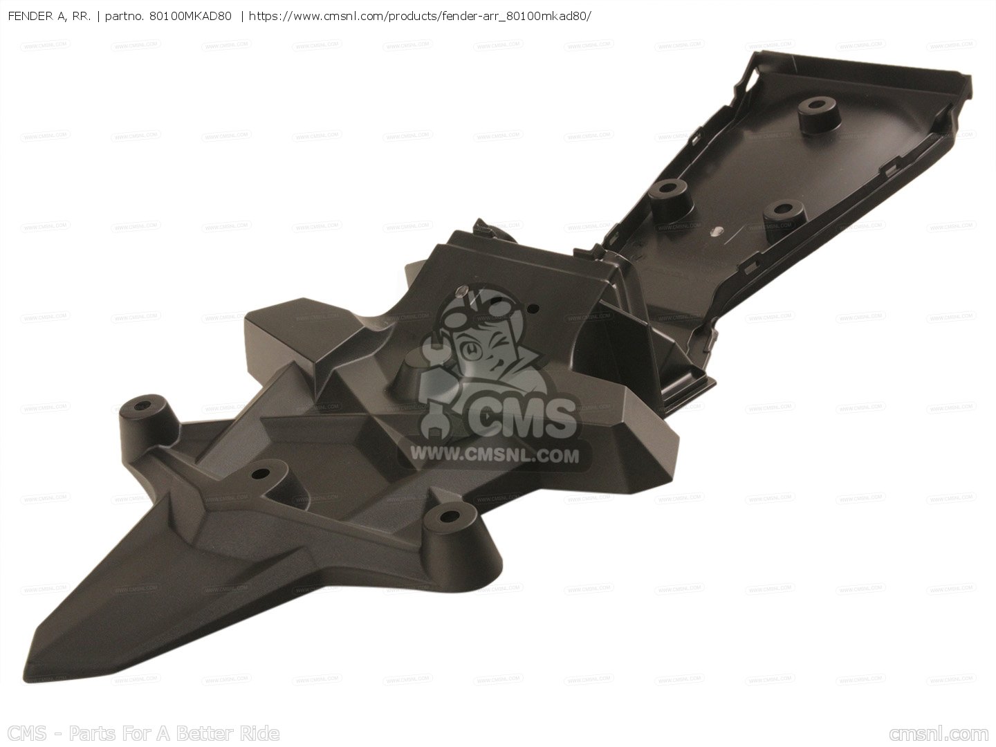 80100MKAD80: Fender A,rr Honda - buy the 80100-MKA-D80 at CMSNL