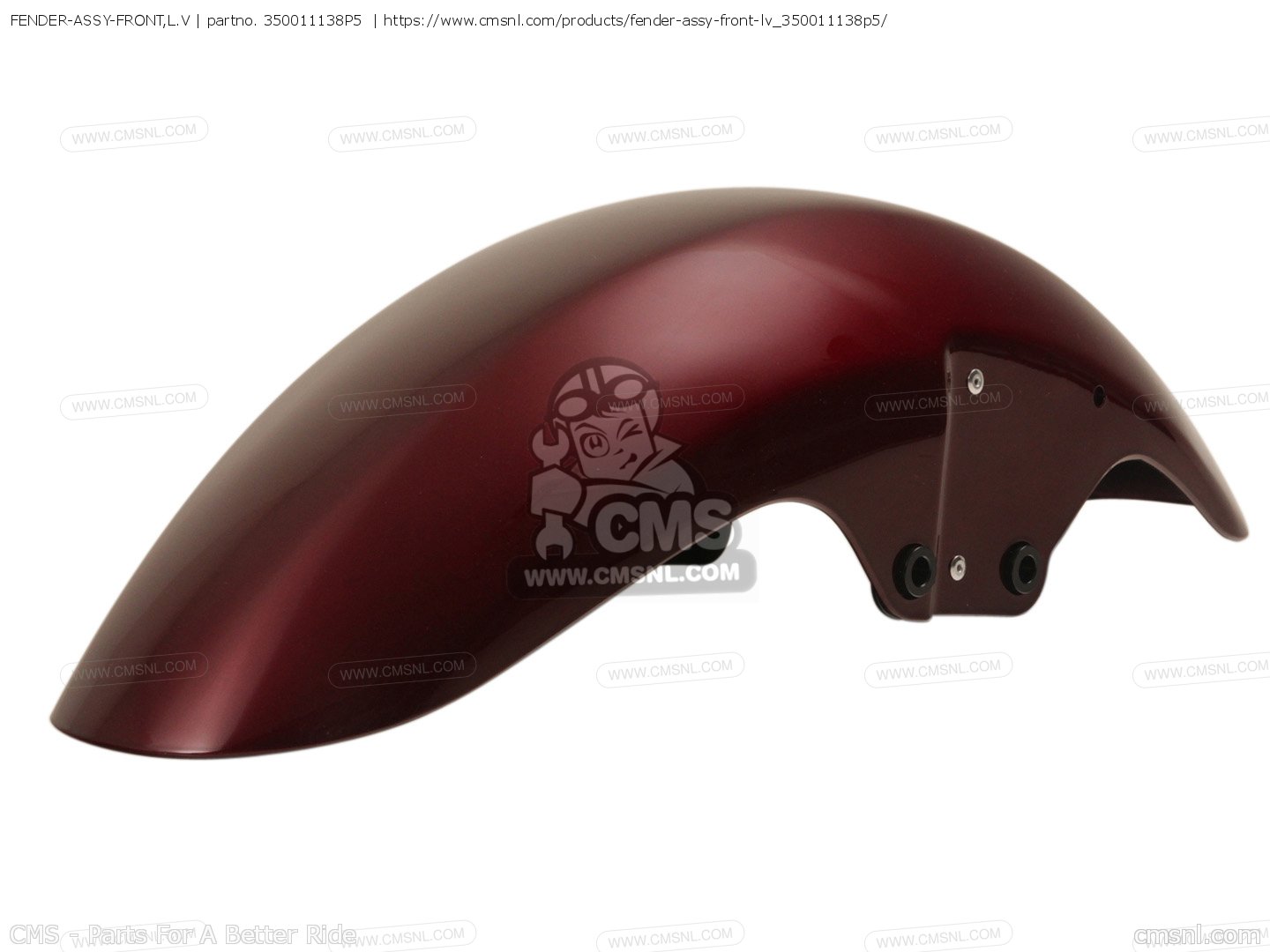 350011138P5: Fender-assy-front,l.v Kawasaki - buy the 35001-1138-P5 at ...