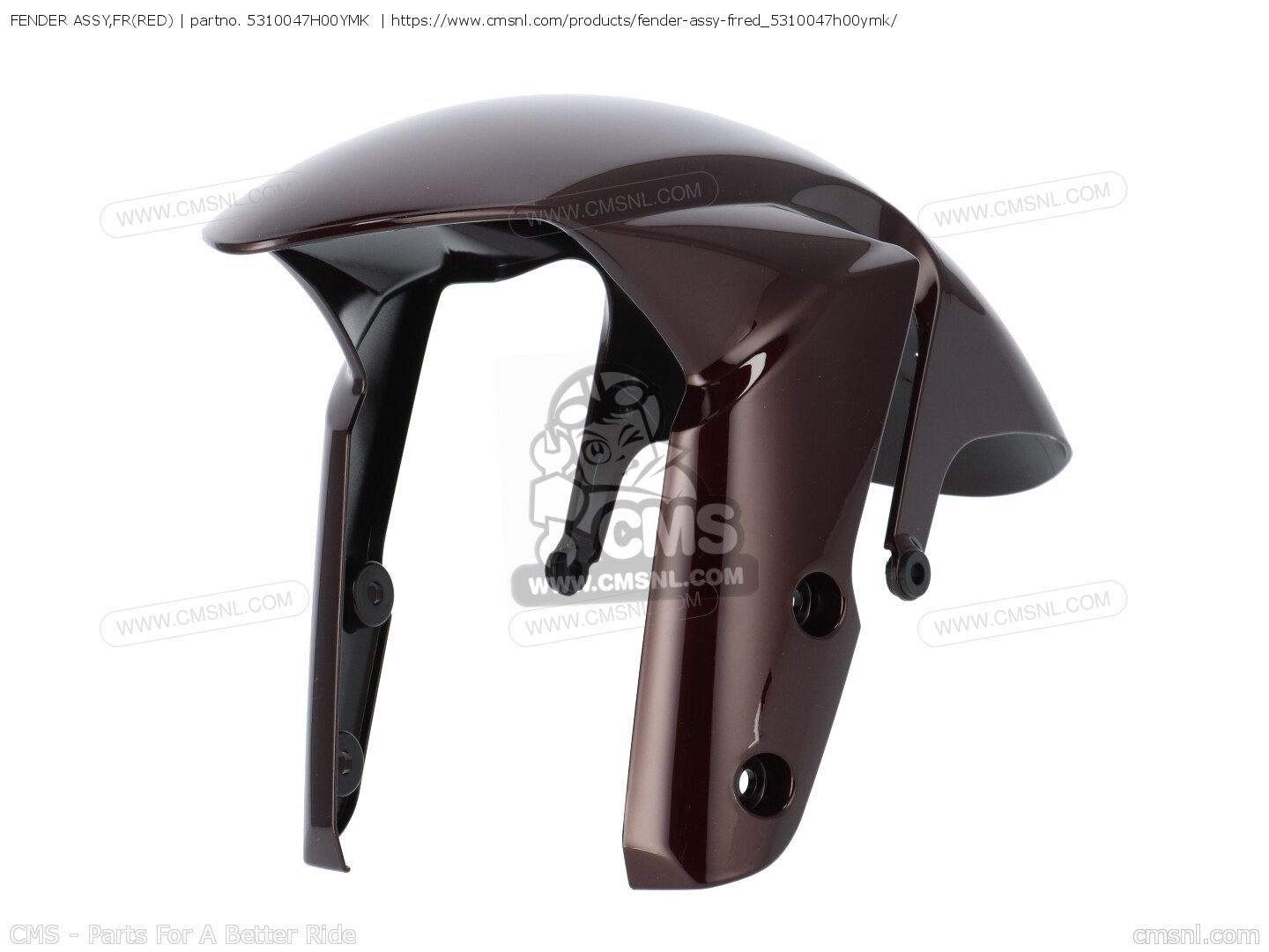 5310047H00YMK: Fender Assy,fr(red) Suzuki - buy the 53100-47H00-YMK at ...