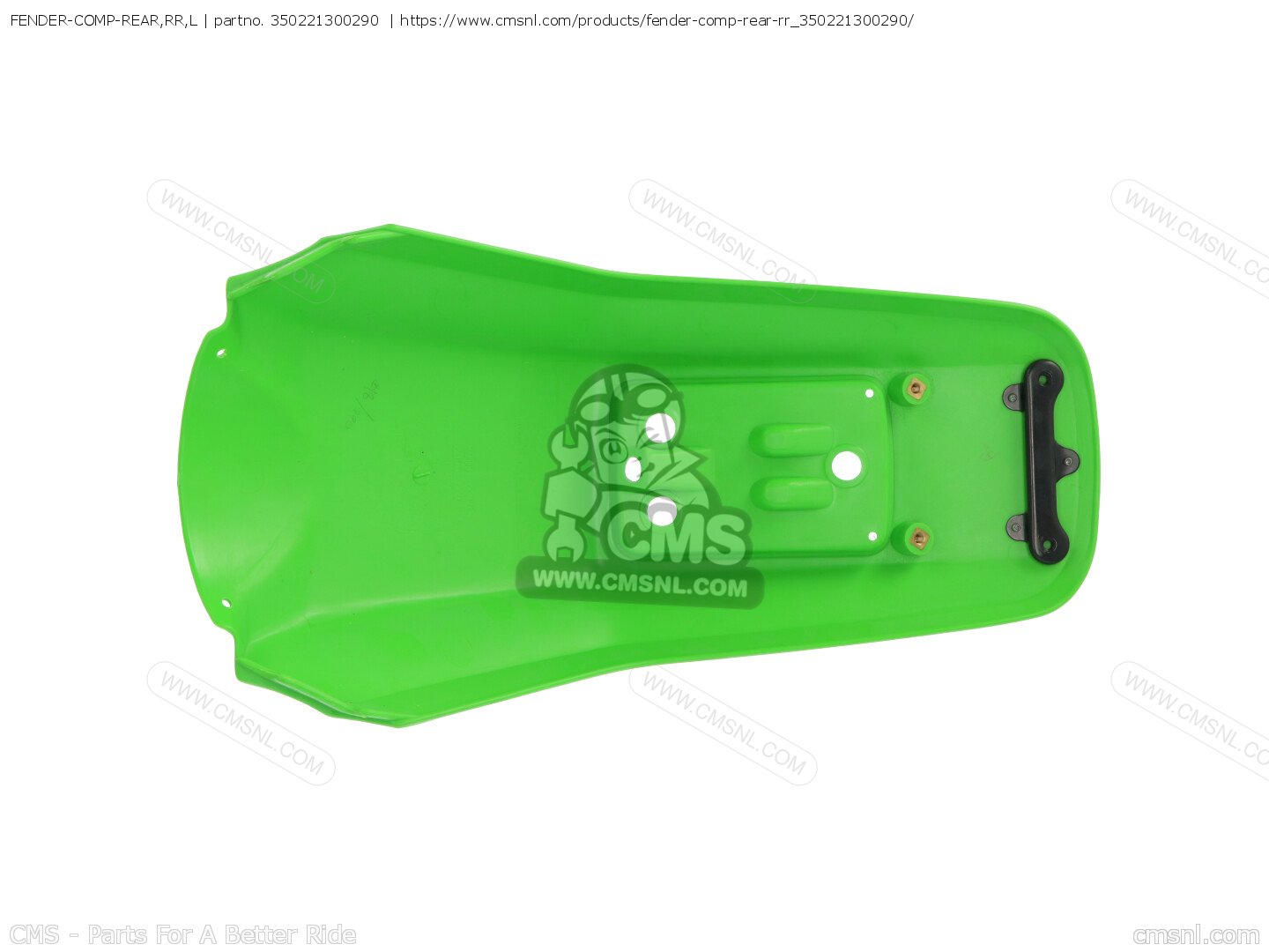 350221300290: Fender-comp-rear,rr,l Kawasaki - buy the 35022-1300290 at ...