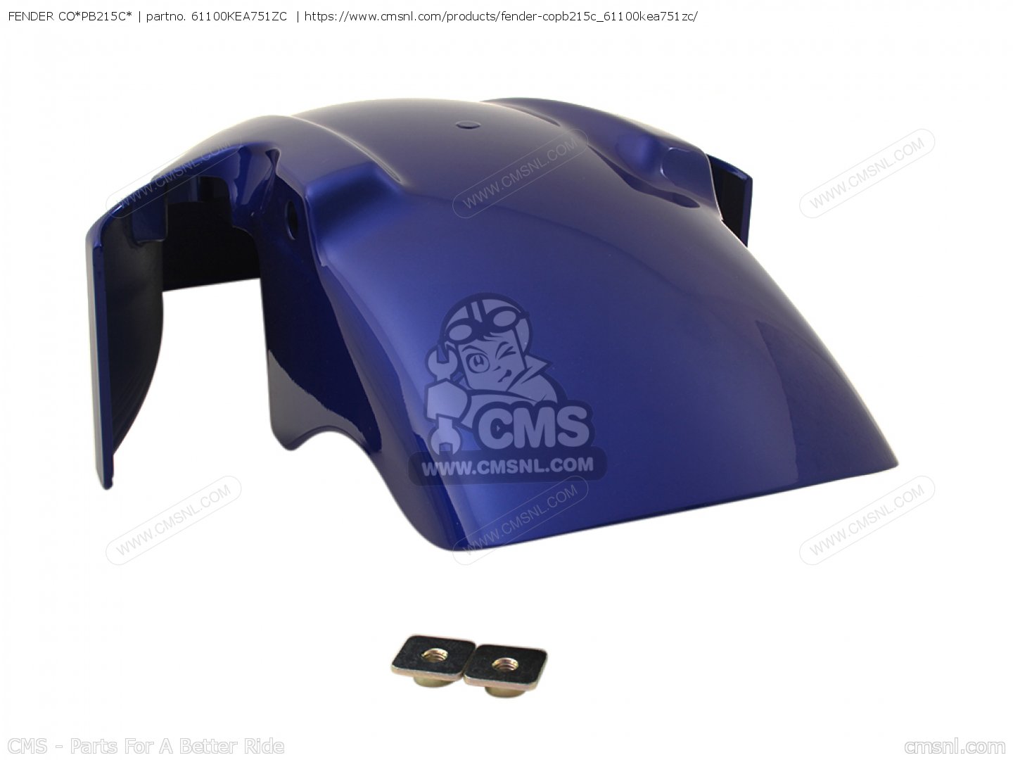 61100KEA751ZC: FENDER CO*PB215C* Honda - buy the 61100-KEA-751ZC at CMSNL