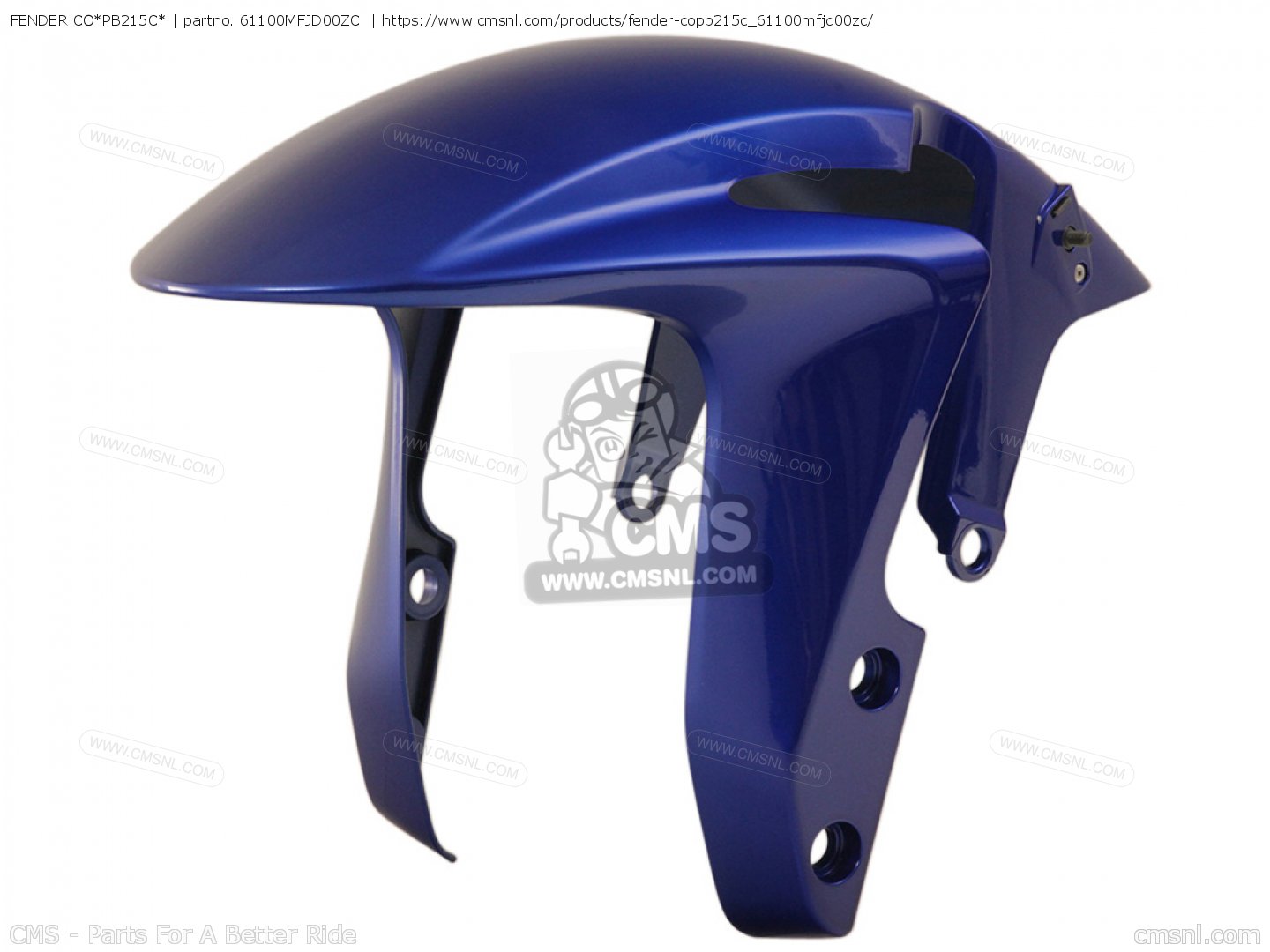 61100MFJD00ZC: Fender Co*pb215c* Honda - buy the 61100-MFJ-D00ZC at CMSNL