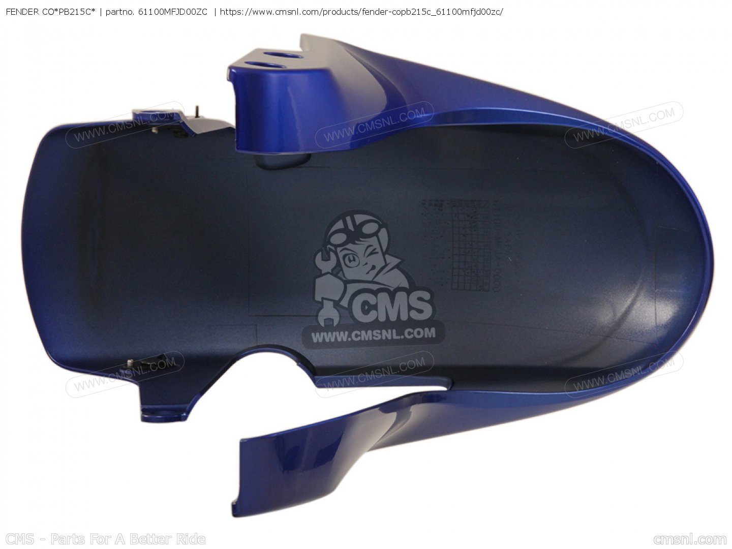 61100MFJD00ZC: Fender Co*pb215c* Honda - buy the 61100-MFJ-D00ZC at CMSNL