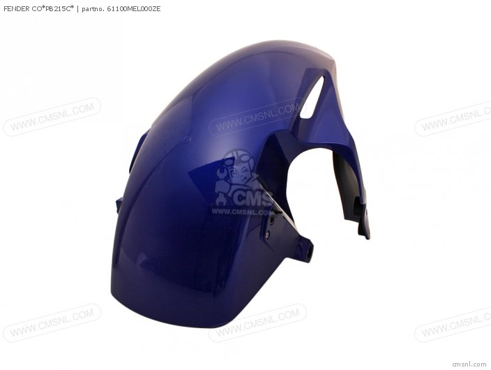 61100MEL000ZE: FENDER CO*PB215C* Honda - buy the 61100-MEL-000ZE at CMSNL