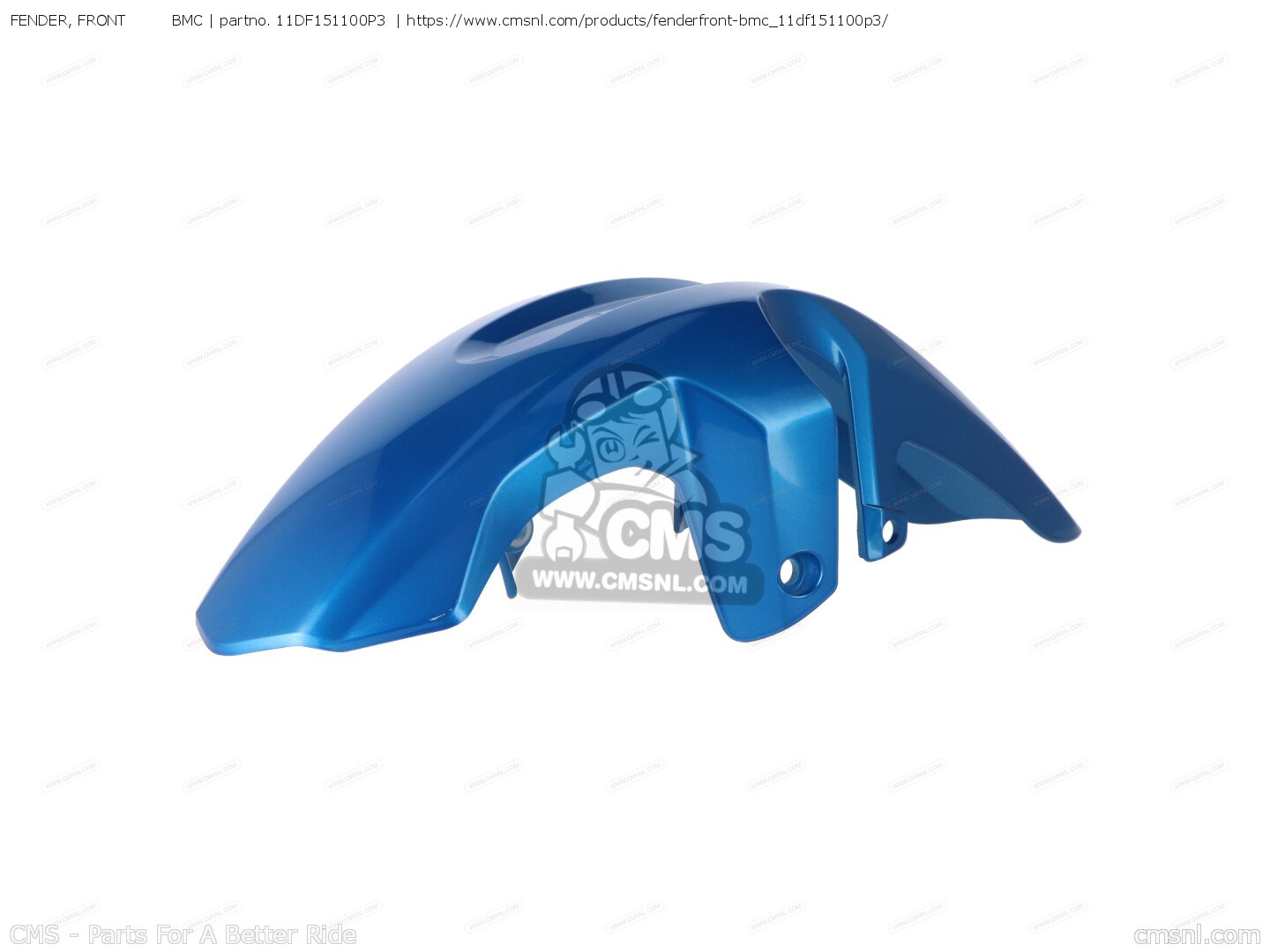 11DF151100P3: FENDER, FRONT BMC Yamaha - buy the 11D-F1511-00-P3 at CMSNL