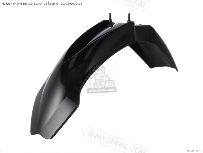 5030801030030: FENDER FRONT BROAD BLACK 03 KTM - buy the 5030801030030 ...