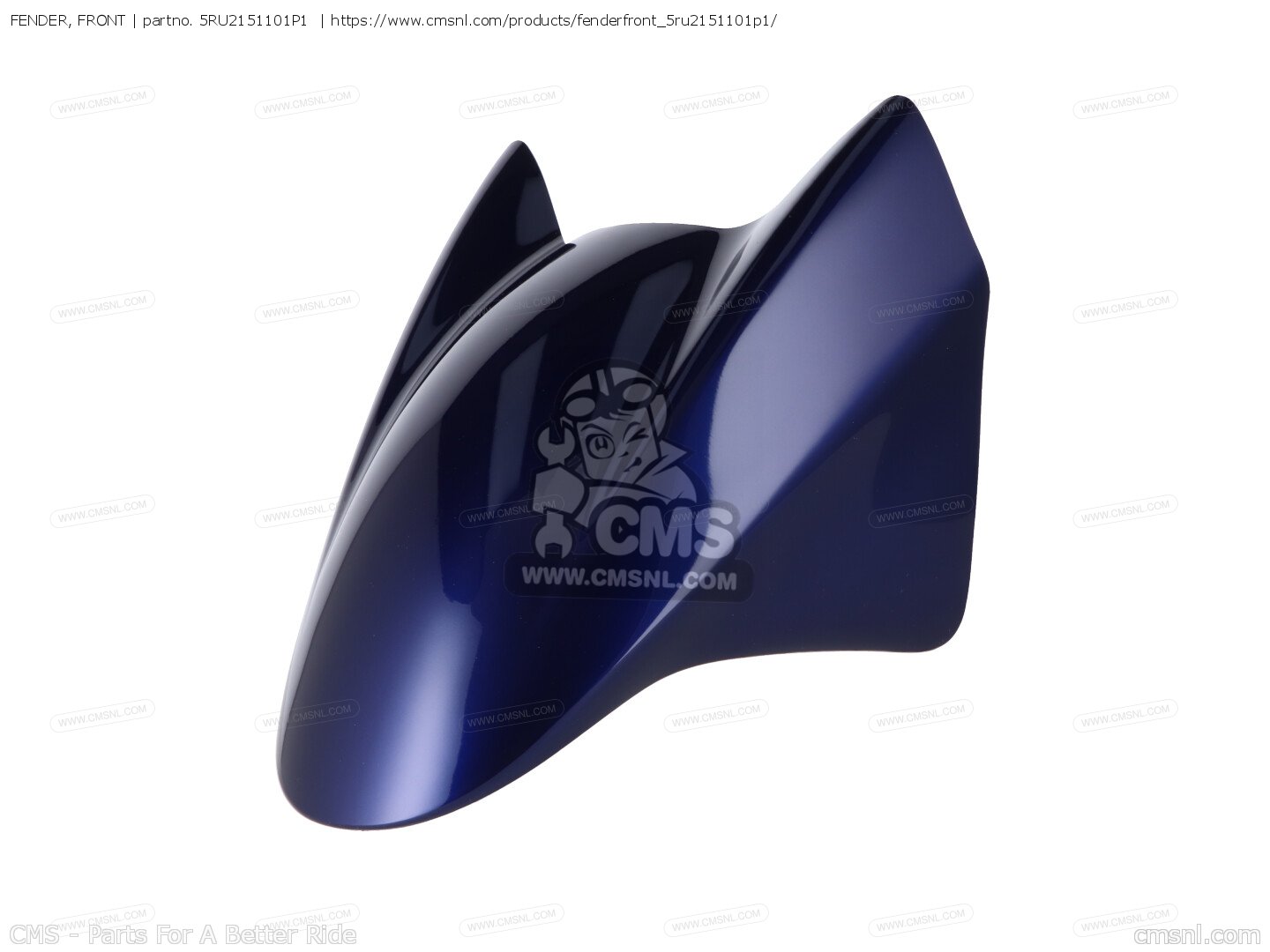 5RU2151101P1: FENDER, FRONT Yamaha - buy the 5RU-21511-01-P1 at CMSNL