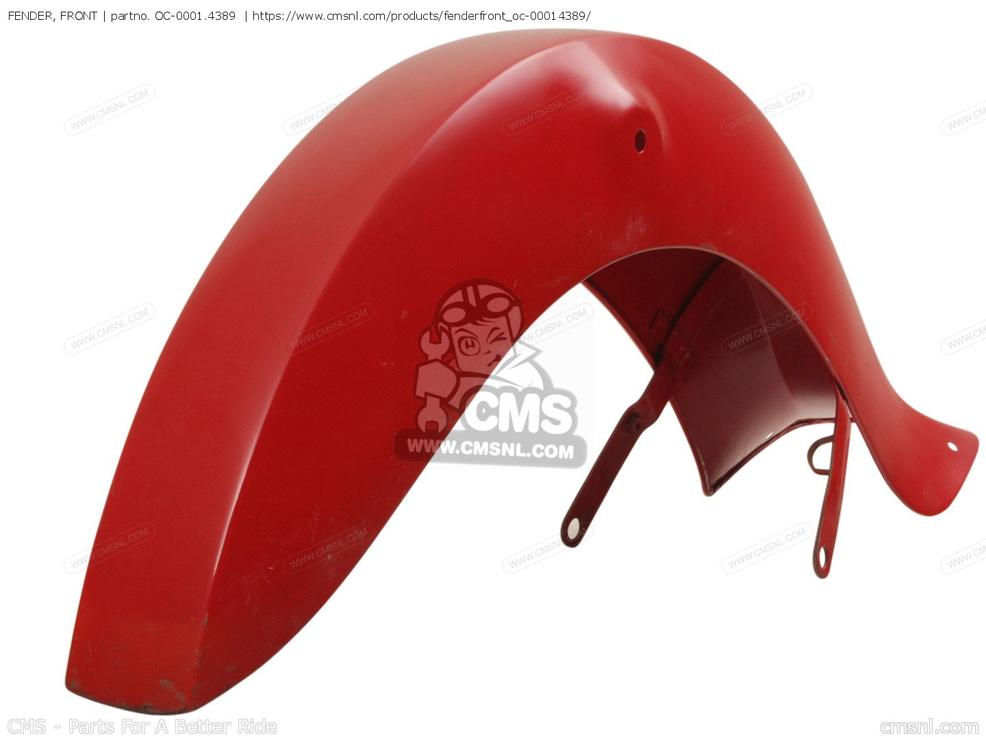 OC-0001-4389: FENDER, FRONT Honda - buy the 61100-271-000C at CMSNL
