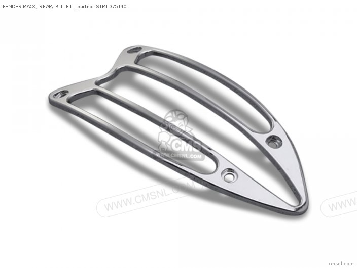 STR1D75140: FENDER RACK, REAR, BILLET Yamaha - buy the STR-1D751-40-00 ...