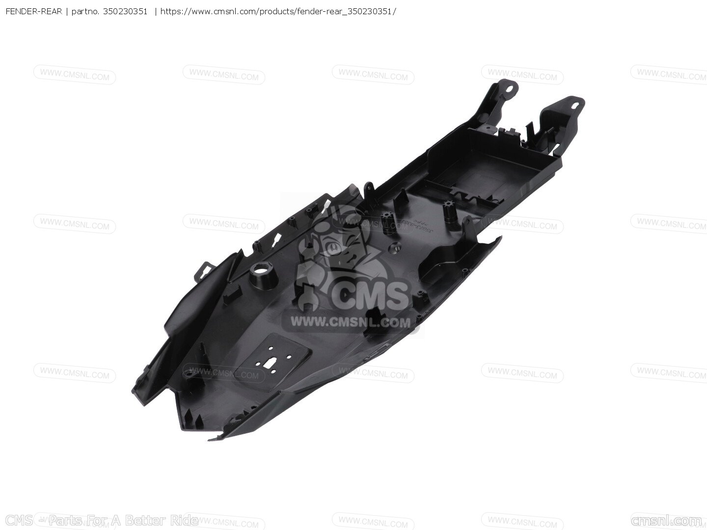 350230351: Fender-rear Kawasaki - buy the 35023-0351 at CMSNL