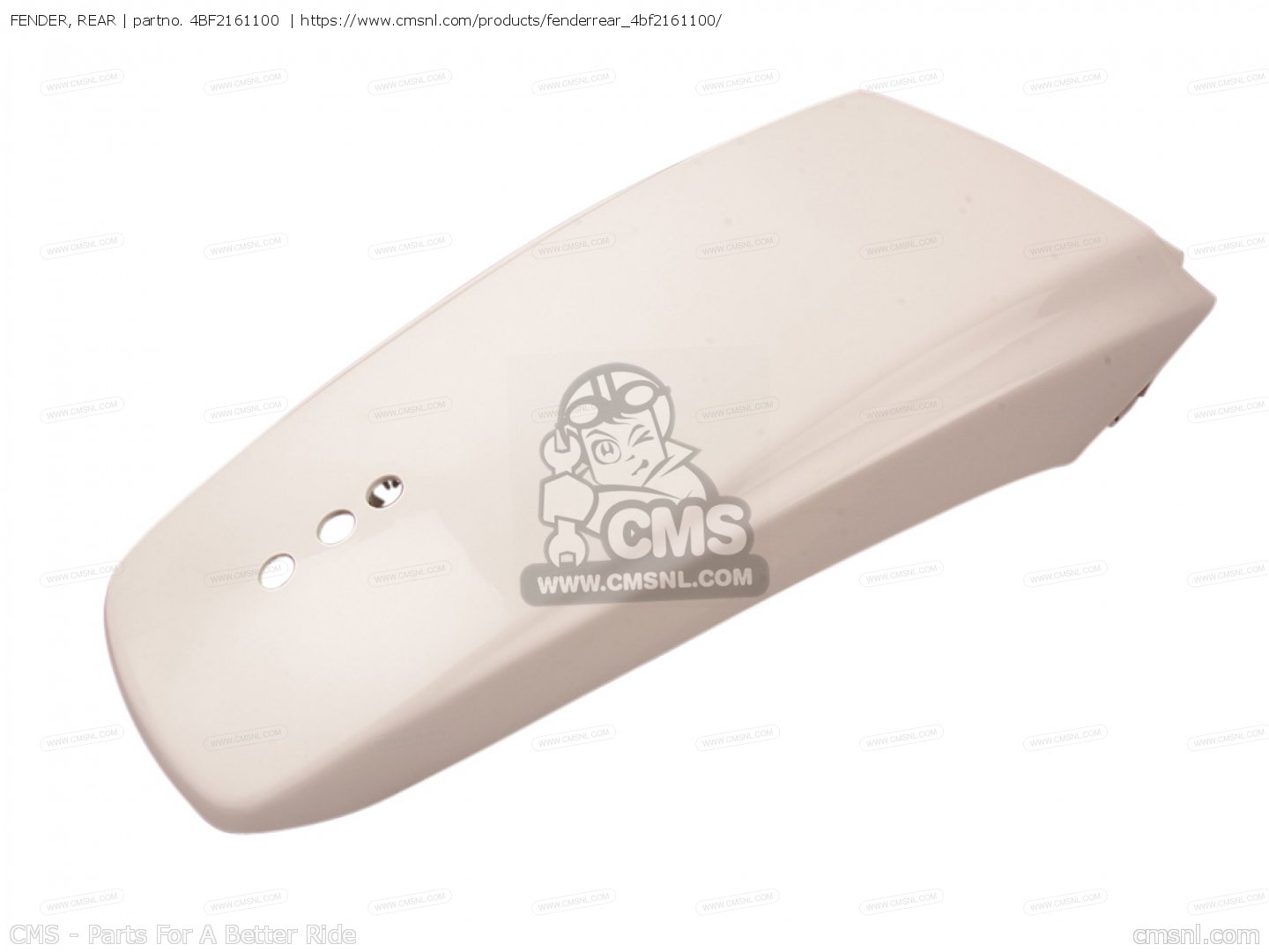 FENDER, REAR for Yamaha - order at CMSNL