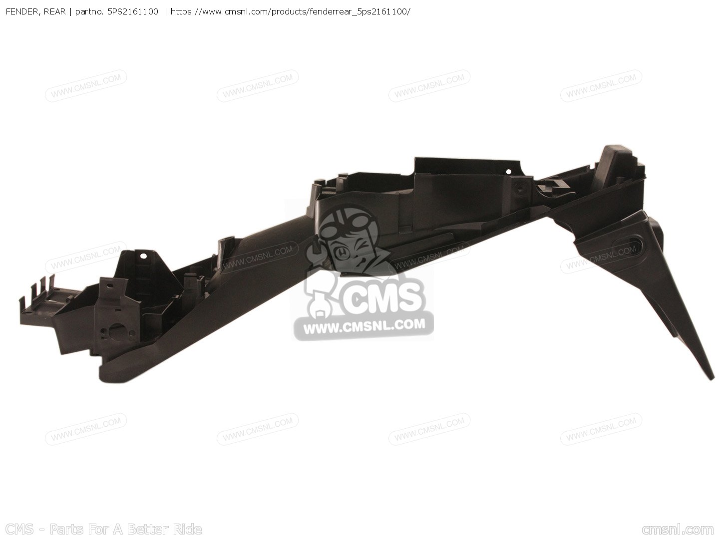 5PS2161100: FENDER, REAR Yamaha - buy the 5PS-21611-00-00 at CMSNL