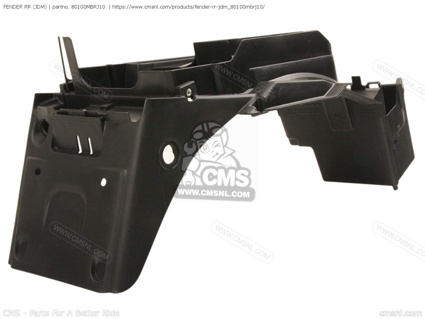 80100MBRJ10: Fender Rr (jdm) Honda - buy the 80100-MBR-J10 at CMSNL