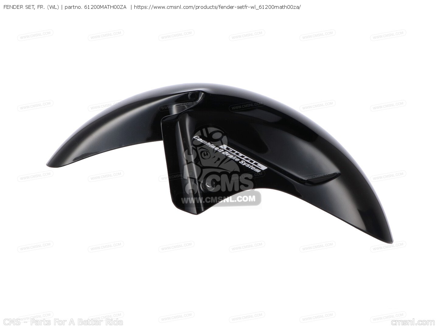 61200MATH00ZA: Fender Set, Fr. (wl) Honda - buy the 61200-MAT-H00ZA at ...