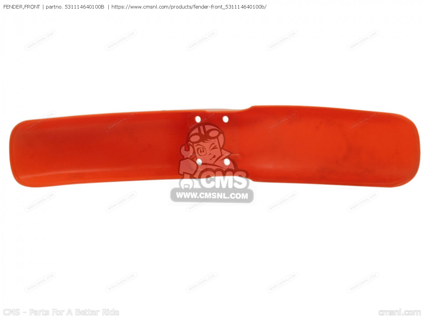 FENDER,FRONT for Suzuki - order at CMSNL