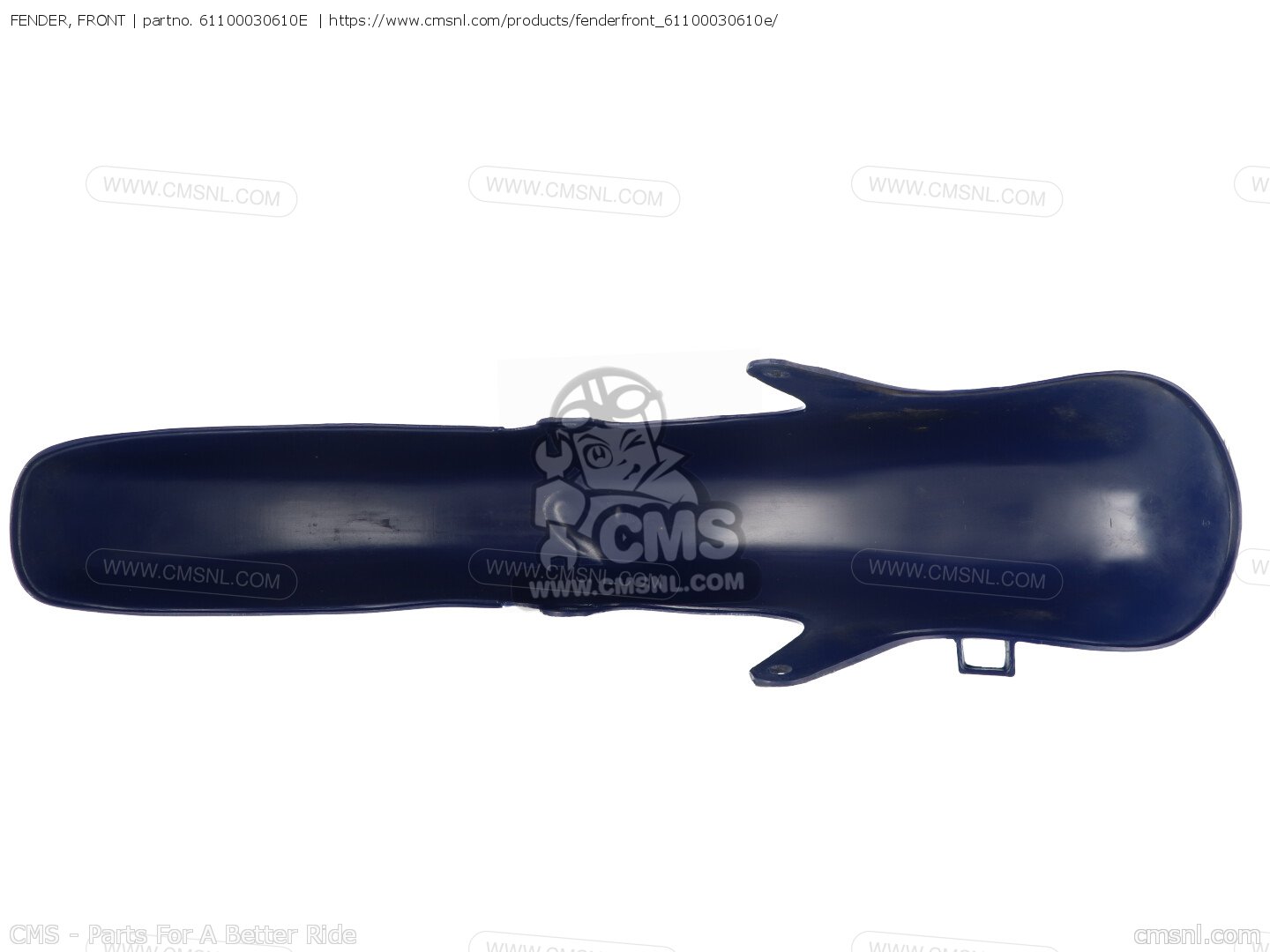 61100030610E: Fender, Front Honda - buy the 61100-030-610E at CMSNL