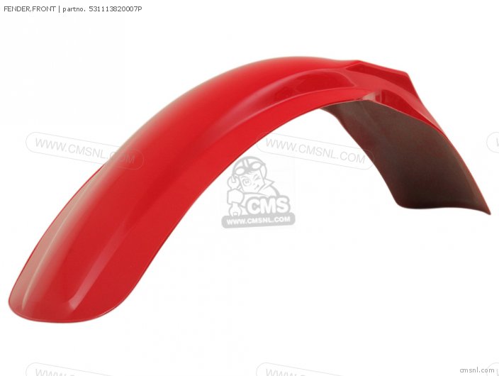 531113820007P: FENDER,FRONT Suzuki - buy the 53111-38200-07P at CMSNL