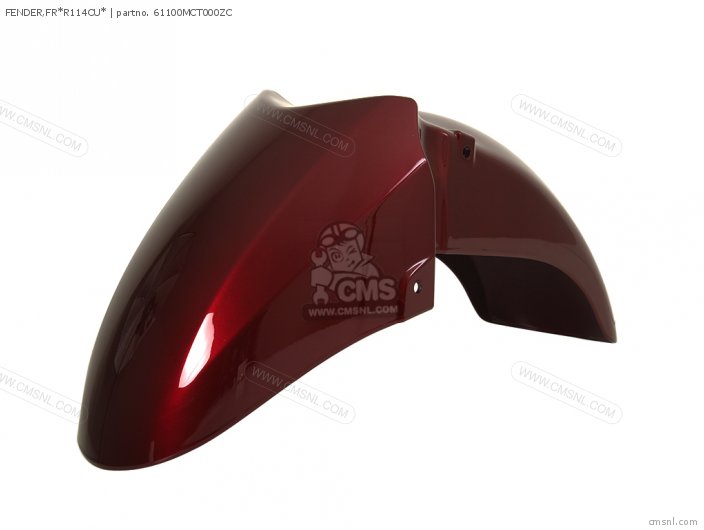 61100MCT000ZC: Fender,fr*r114cu* Honda - buy the 61100-MCT-000ZC at CMSNL