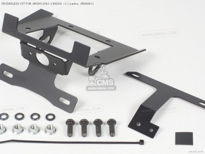 05080411: Fenderless Kit For Grom (jc61-1300001 ~) Takegawa - buy the 05-08-0411 at CMSNL