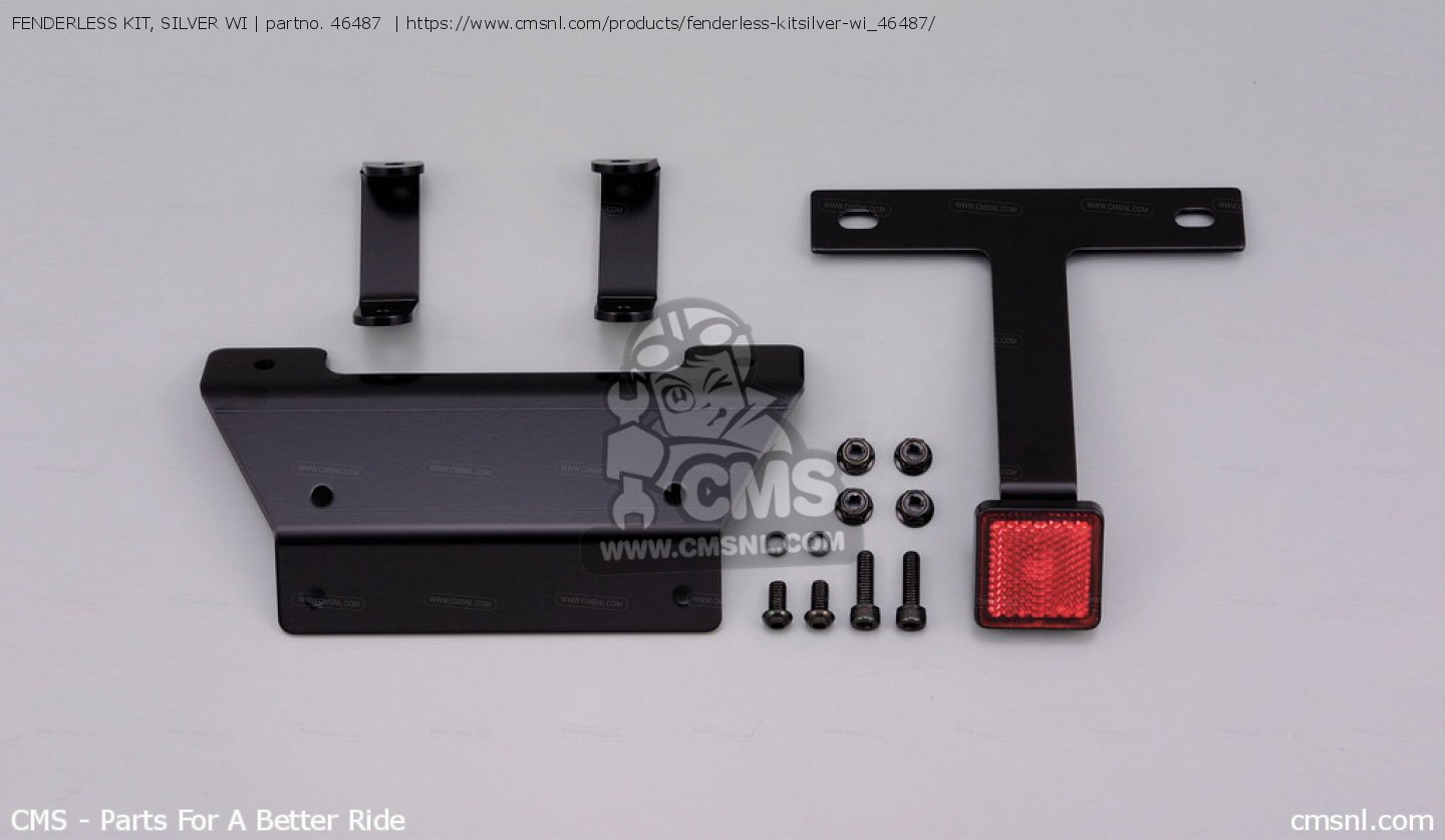 46487: FENDERLESS KIT, SILVER WI Daytona - buy the 46487 at CMSNL
