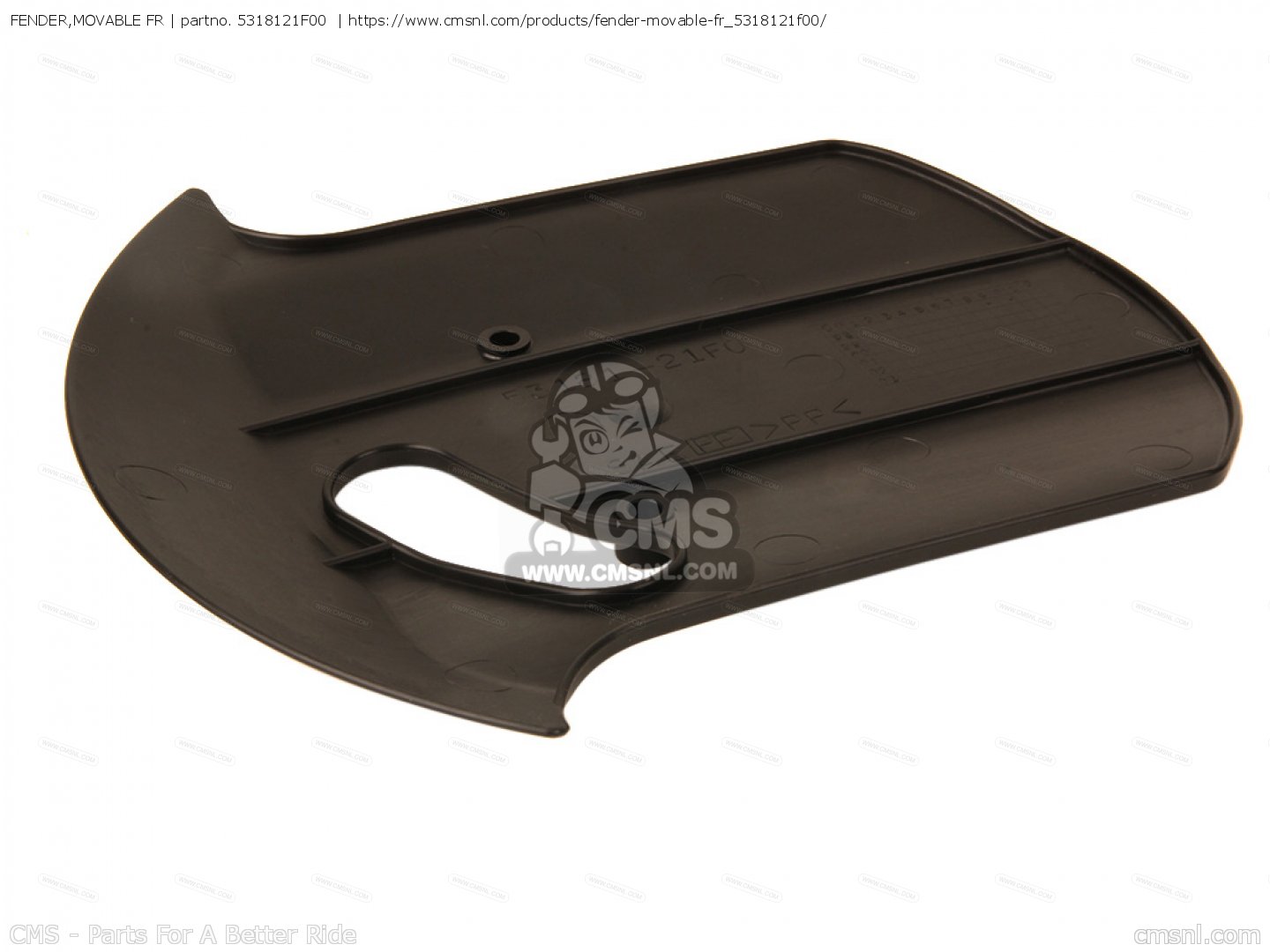 5318121F00: Fender,movable Fr Suzuki - buy the 53181-21F00 at CMSNL