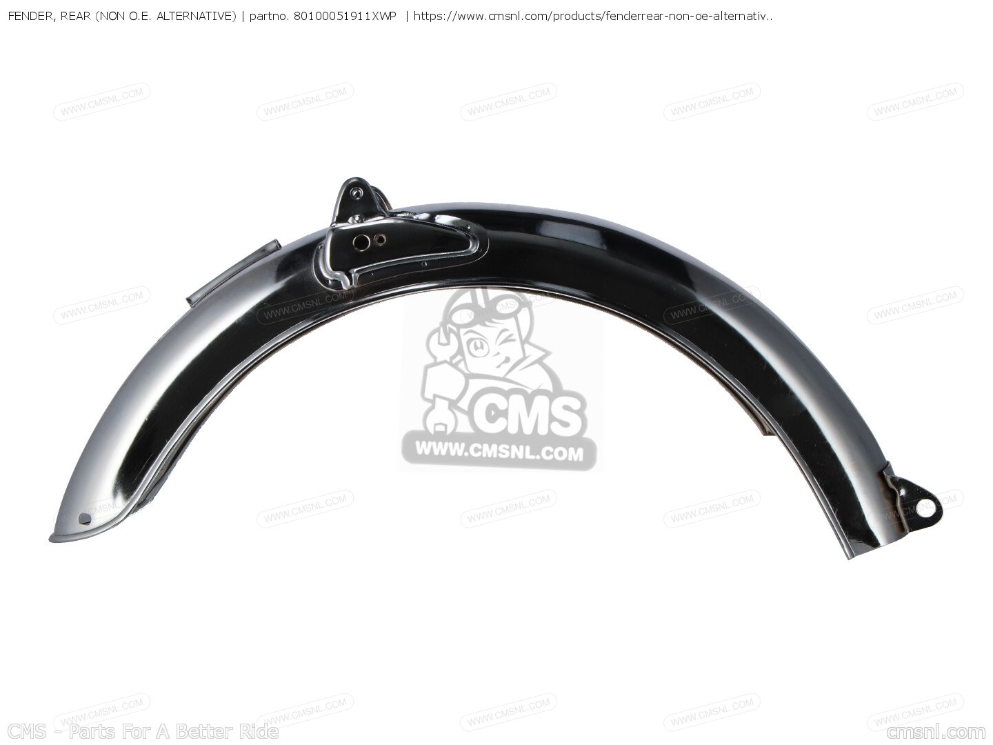 FENDER, REAR (NON O.E. ALTERNATIVE) for CD70B GENERAL EXPORT TYPE 4 ...