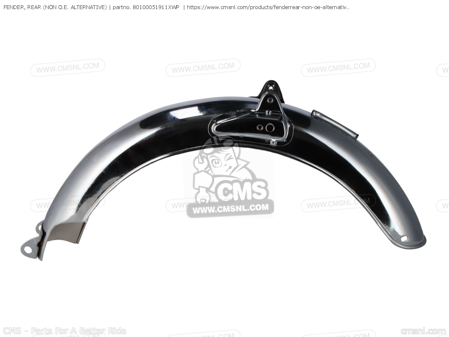 FENDER, REAR (NON O.E. ALTERNATIVE) for CD70B GENERAL EXPORT TYPE 4 ...